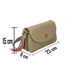 Bolsa Felianna Dama Café Casual Para Mujer